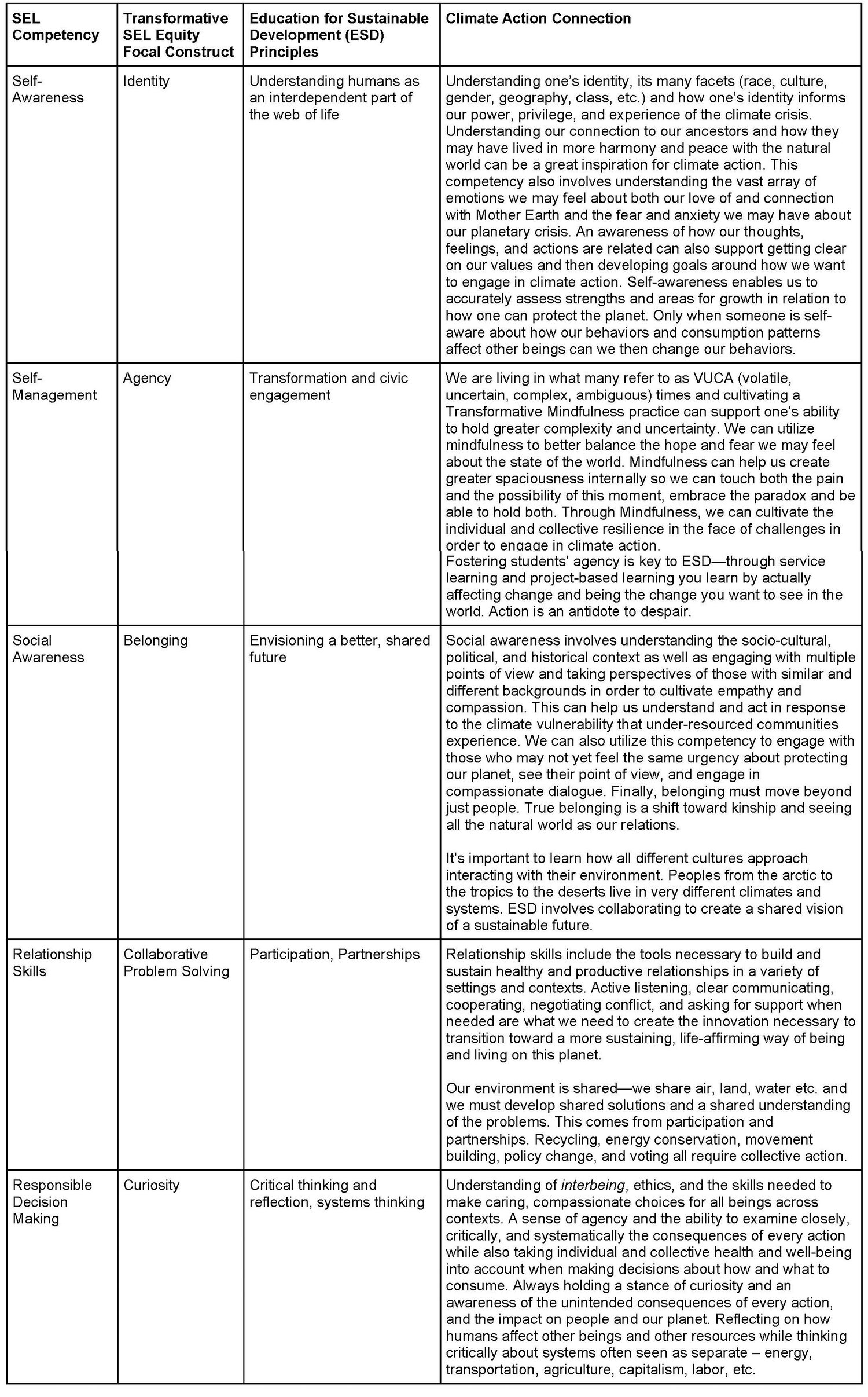 Transformative Social and Emotional Learning (SEL) as a Catalyst for ...