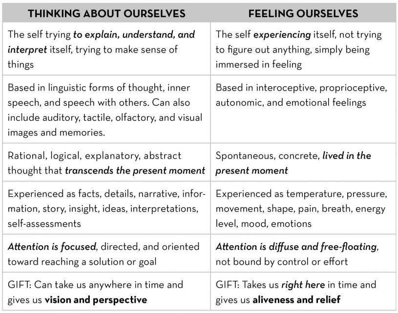 Embodied Thinking and Embodied Feeling – Kosmos Journal
